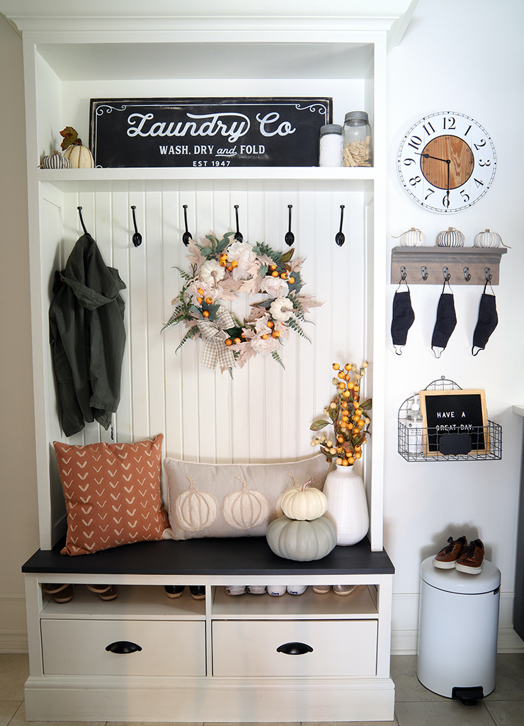 Quick and easy DIY mask hanger - Willow Bloom Home