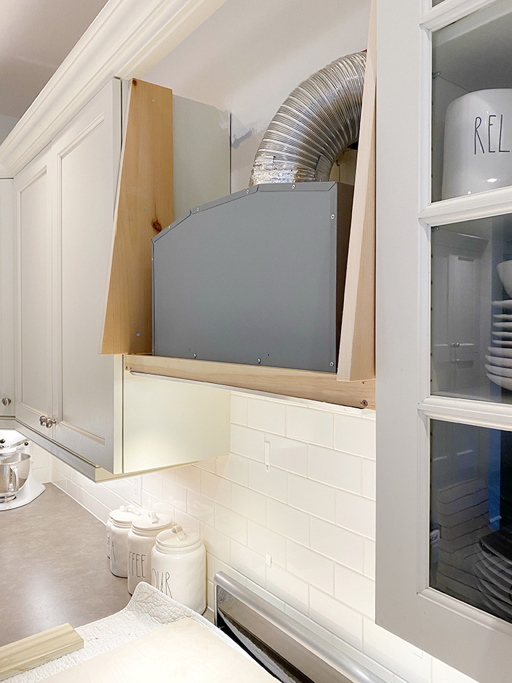A New Hood Fan And DIY Custom Cover - Week 7 of the One Room Challenge ...